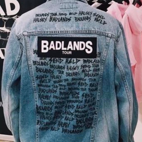Halsey | Jackets & Coats | Iso Badlands Denim Tour Jacket | Poshmark